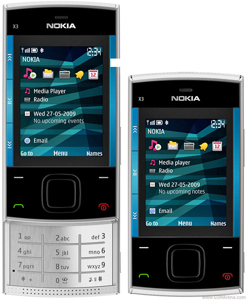 Nokia X3-02 touchscreen keypad phone for the masses , features 3g, wifi ...